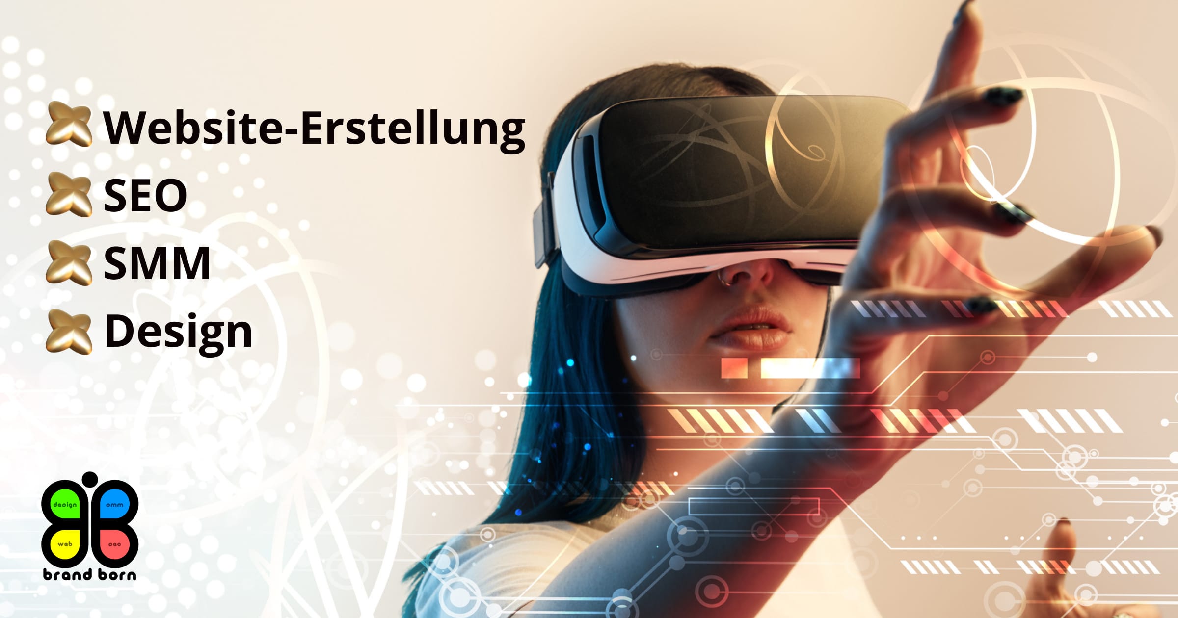 Brand Born - Website SEO SMM Digital Marketing Design Druck